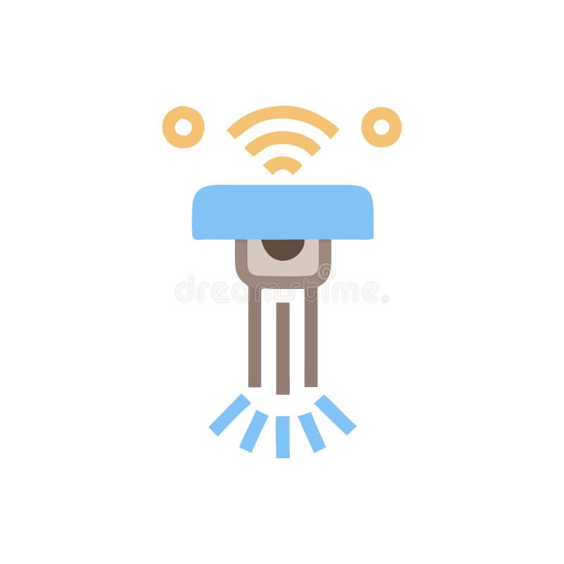 Unique Ambient Light Sensor Electrical Icon Stock Photo - Illustration ...