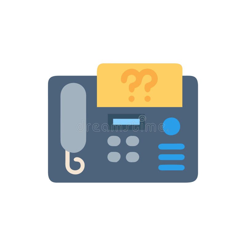 Unique Answering Machine Electrical Icon Stock Image - Illustration of ...