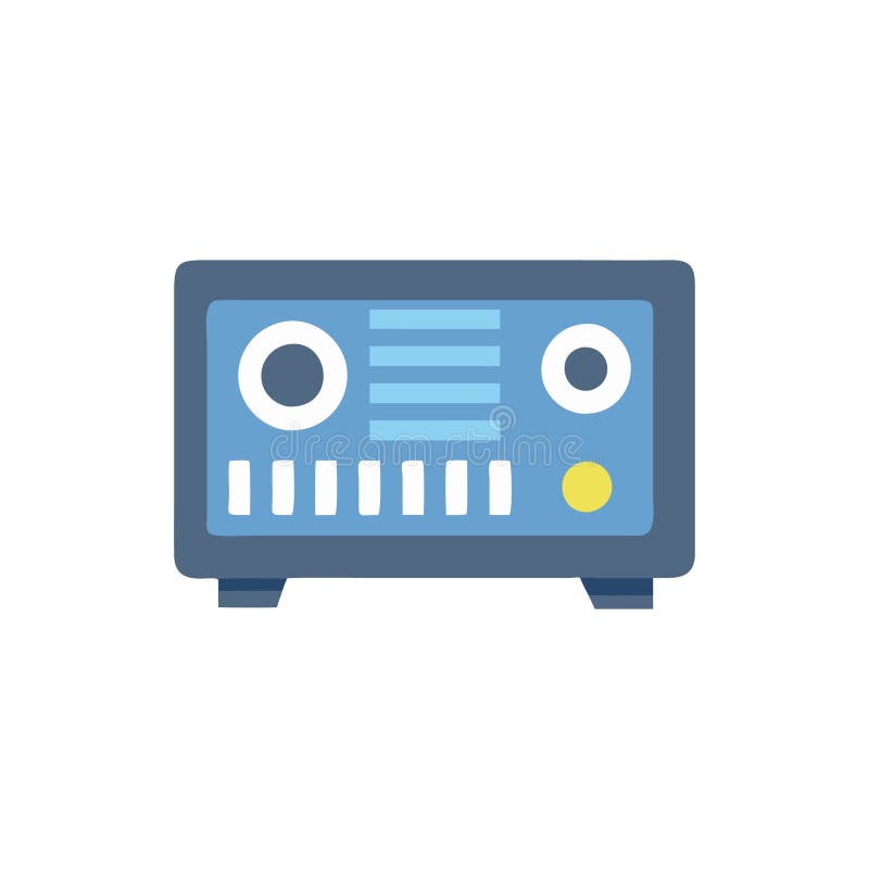 Unique Audio Power Amplifier Electrical Icon Stock Illustration ...