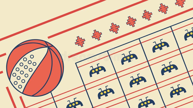 Pixel Alien Invaders on a Console Screen, Retro Game Interface, Vector ...