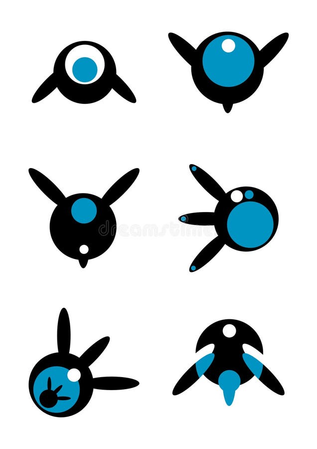 Unique vector logos stock vector. Illustration of modern - 91231917