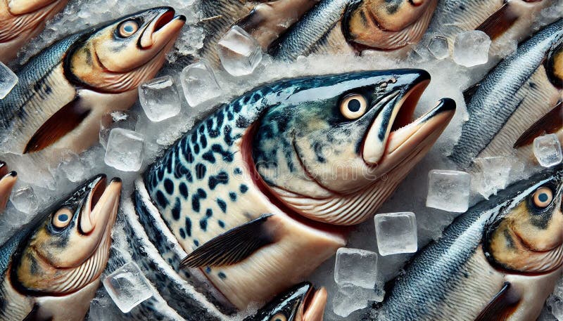 Unique Visual Interpretations of Frozen Animals Stock Illustration ...