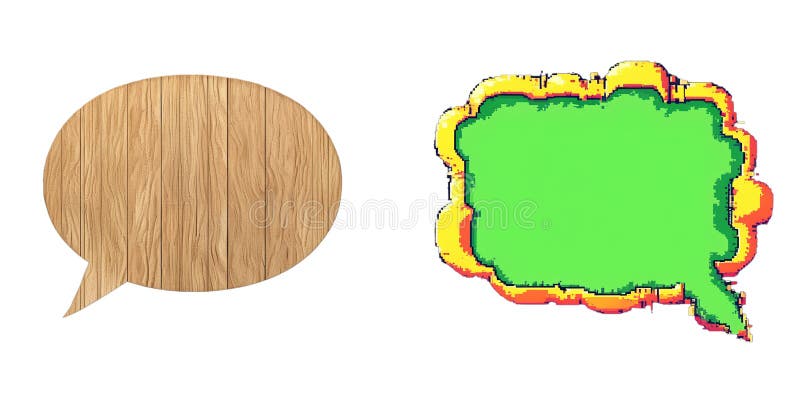 Creative Speech Bubble Designs for Modern Communication Concepts Stock ...