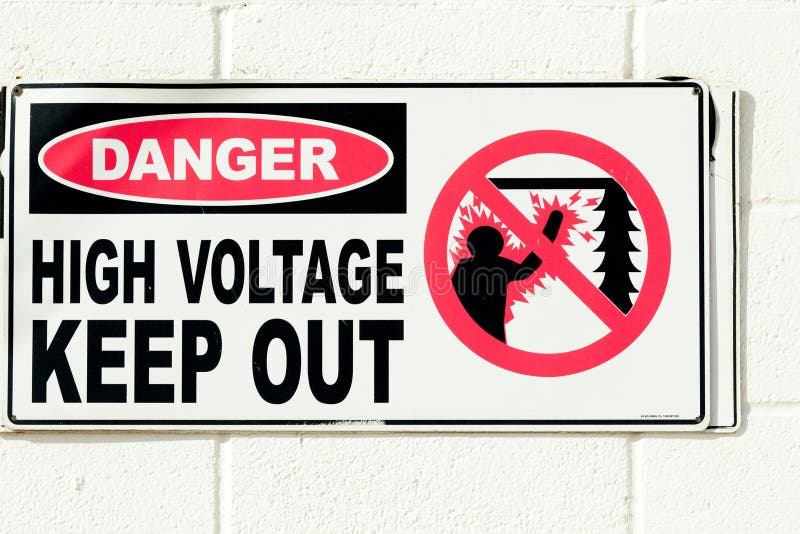 Unique warning sign stock photo. Image of safe, attention - 51906754