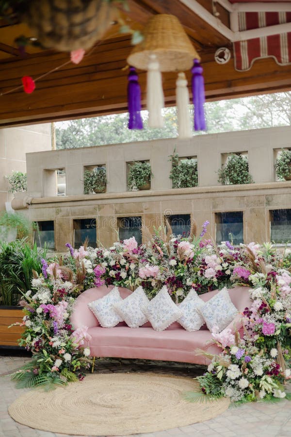 Unique Wedding Table Setting Stock Photo - Image of furniture, interior ...