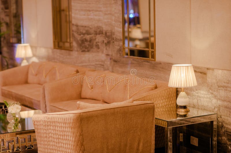 Unique Wedding Table Setting Stock Photo - Image of living, hotel ...