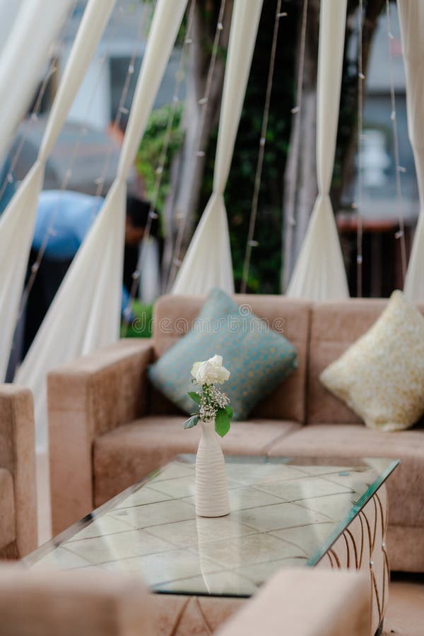 Unique Wedding Table Setting Stock Photo - Image of ceremony, delhi ...