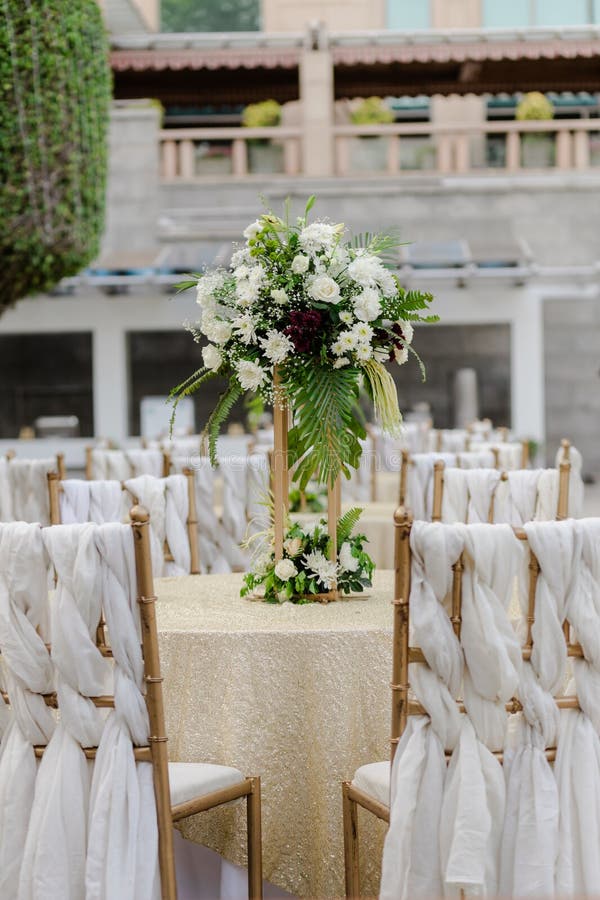 Unique Wedding Table Setting Stock Photo - Image of living, india ...
