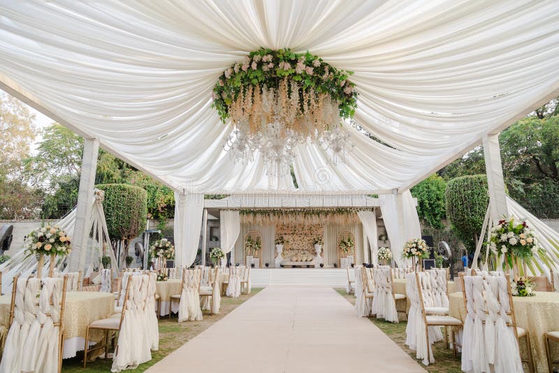 Unique Wedding Table Setting Stock Image - Image of home, indianwedding ...