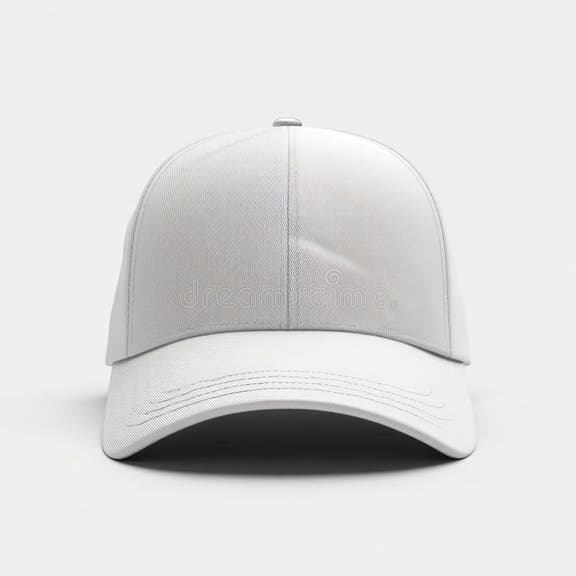 Unique White Baseball Cap Abstract Swirl Design Stock Illustration ...