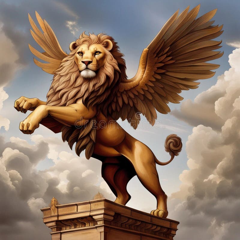 Winged Lion Stock Illustrations – 1,629 Winged Lion Stock Illustrations ...