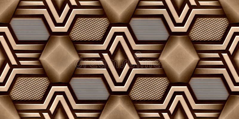 Unique Wood Decorative Pattern Stock Illustration - Illustration of ...