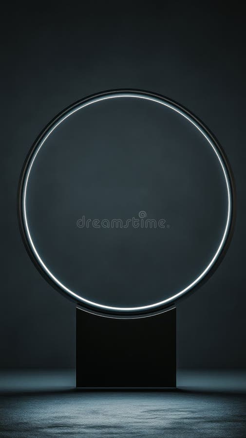 Unique Wooden Circular Sculpture on Display with Natural Patterns and a ...