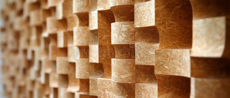 This Unique Wooden Wall Features Intricate Textures and Patterns ...
