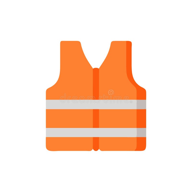 Safety Vest and Helmet 3D Icon Stock Illustration - Illustration of ...