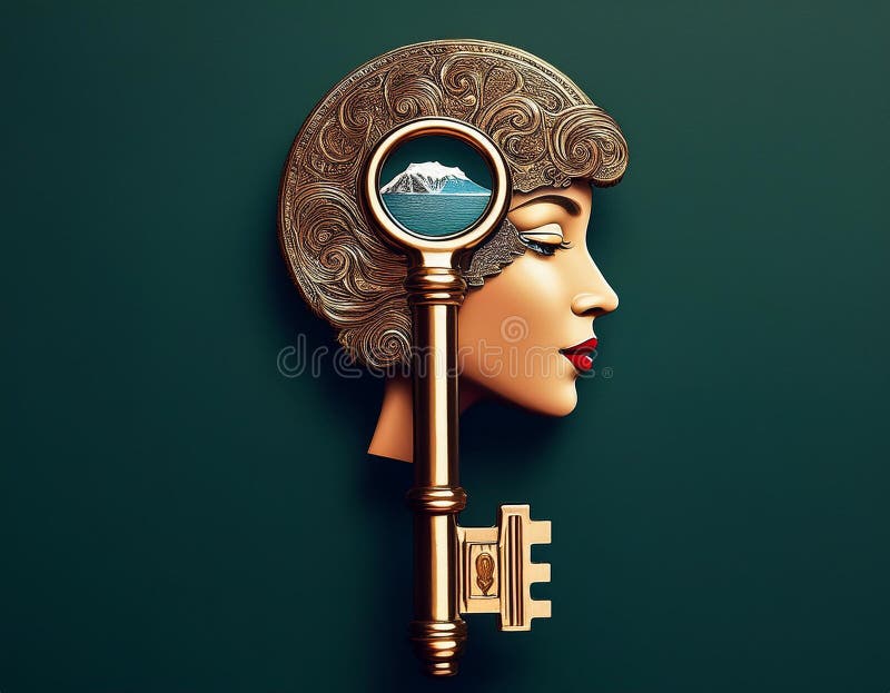 A Uniquely Crafted Key with the Map of Greenland As Its Head ...