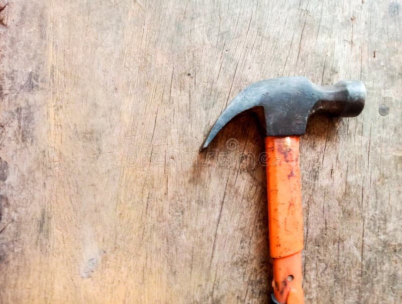 Modern Hammer for Builders Tolls Stock Image - Image of development ...