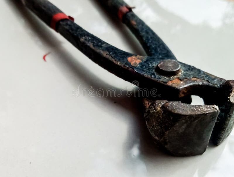 Modern Tower Pincer Tool for Builder Stock Image - Image of object ...