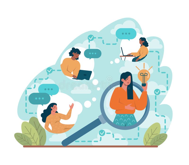 Uniqueness and Individuality Concept. Character Standing Out from the ...