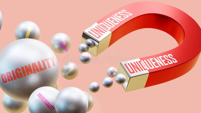 Uniqueness Which Attracts Originality. a Magnet Metaphor in Which ...