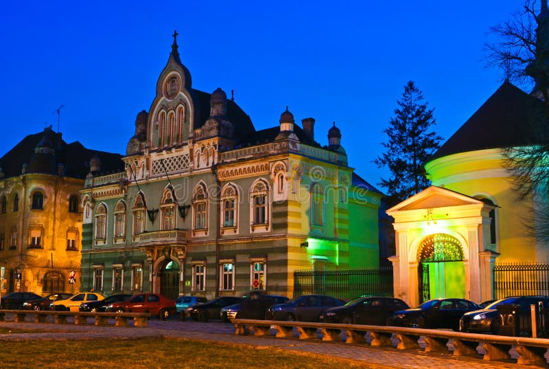 Union Square, Timisoara, Romania Stock Photo - Image of landmark ...