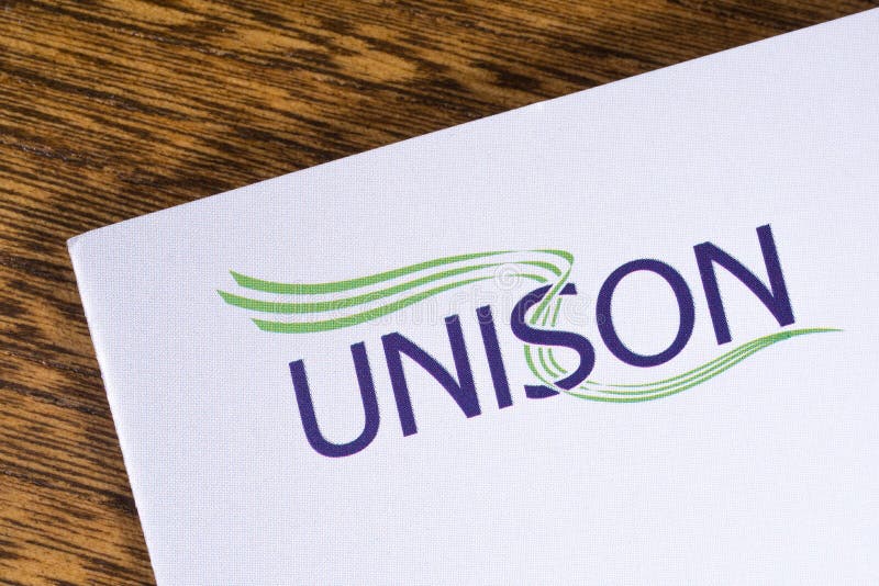UNISON logo redaktionell arkivfoto. Bild av vapen, hälsa - 107076183