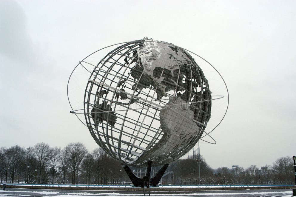 Unisphere editorial stock image. Image of flushing, globe - 604359