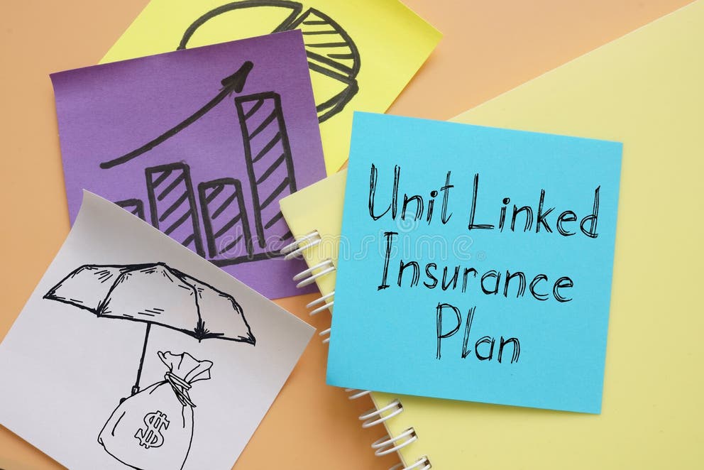 Unit Linked Insurance Plan is Shown on the Business Photo Using the ...