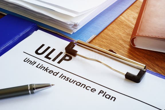 Unit Linked Insurance Plan â€“ ULIP on the Table Stock Image - Image of ...