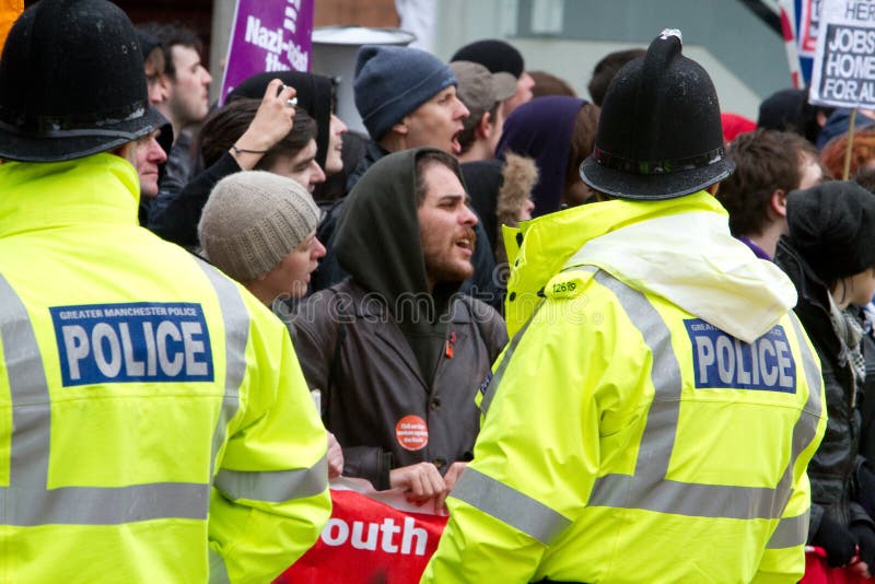 Unite Against Fascism (UAF) Singing Editorial Stock Photo - Image of ...