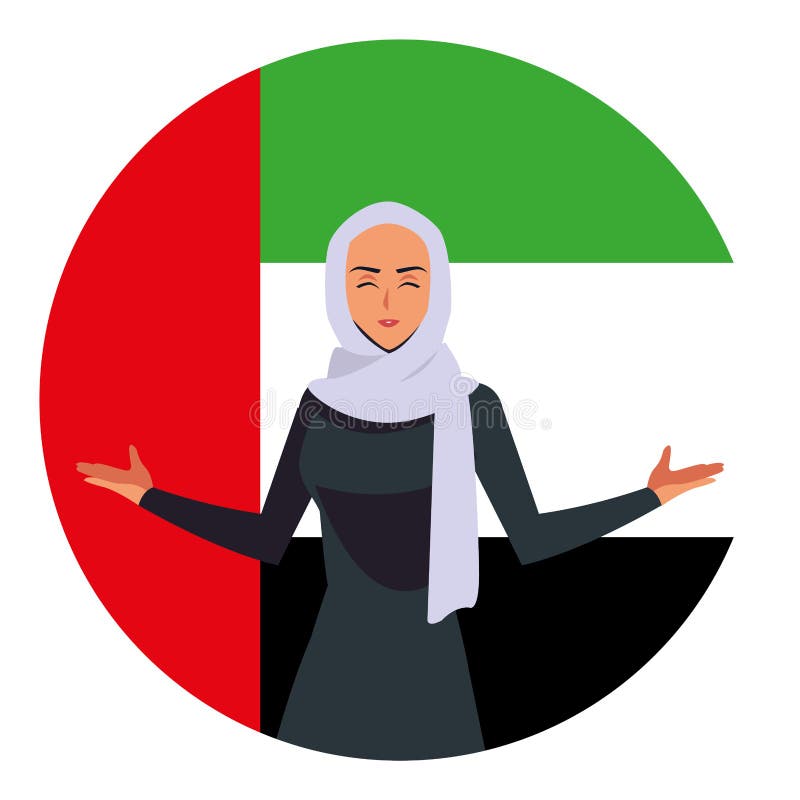 Emirati Womens Flag Stock Illustrations – 104 Emirati Womens Flag Stock ...