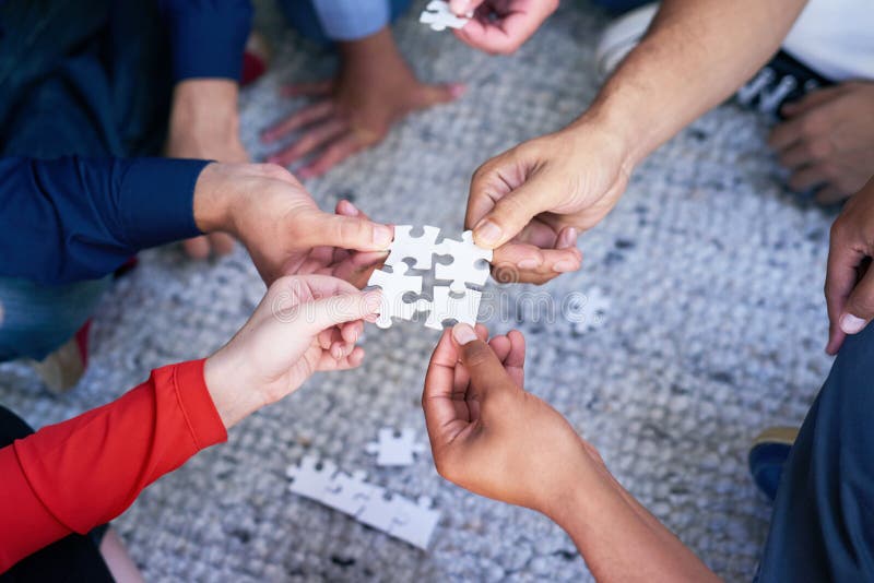 United. Cropped Shot of a Unified Team. Stock Photo - Image of ...
