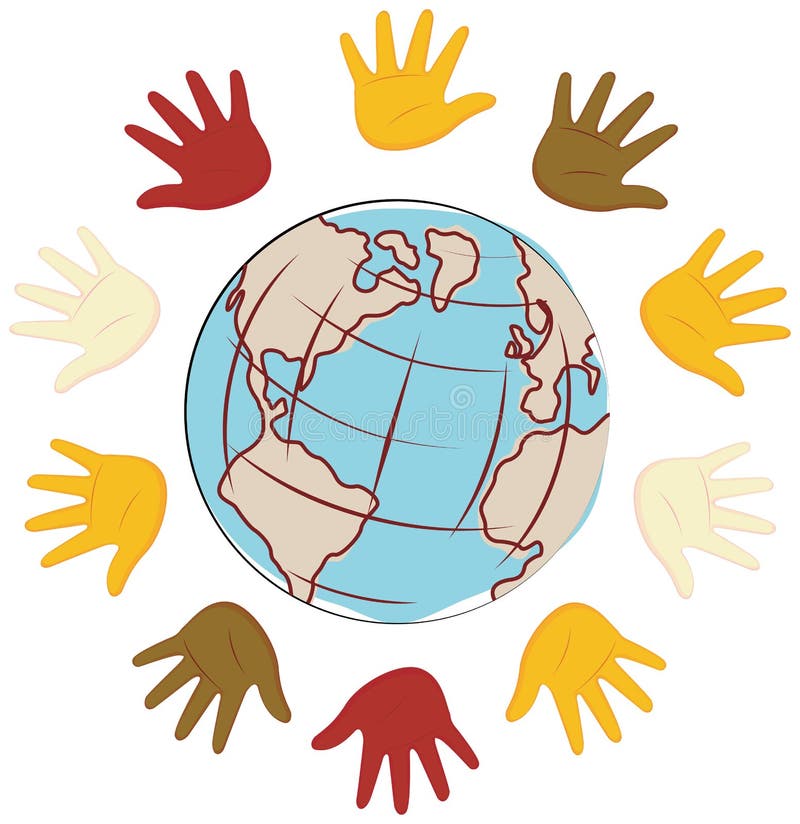 United hands stock illustration. Illustration of competition - 11741927