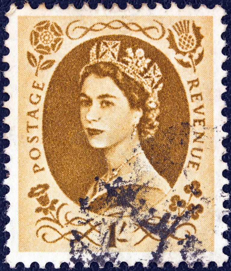 United Kingdom Circa 1952 A Stamp Printed In United Kingdom Shows A