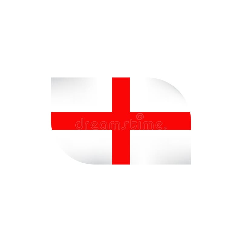 United Kingdom England Flag Logo Design Template Stock Vector ...