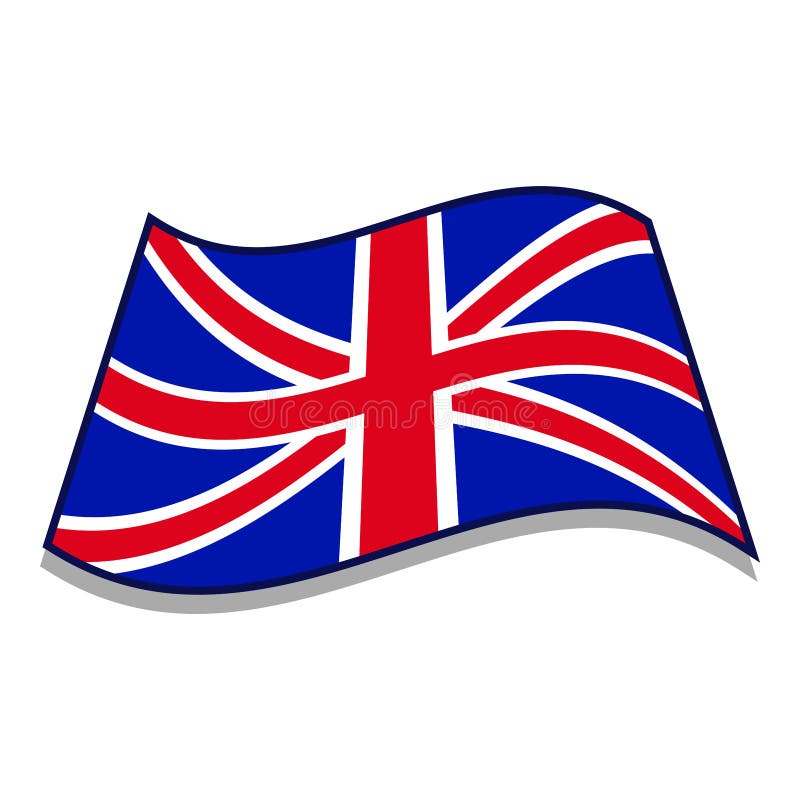 United kingdom flag stock vector. Illustration of flag - 257522040