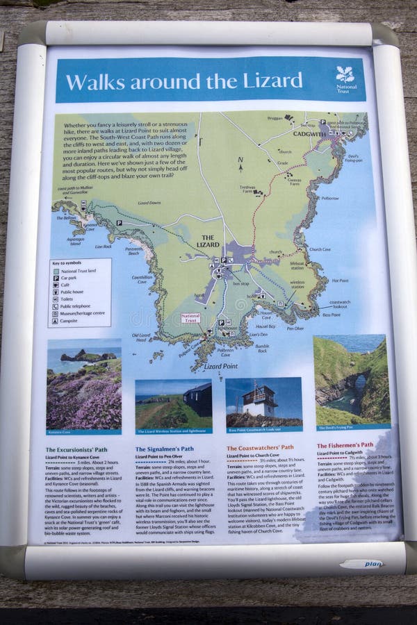 Lizard Peninsula Map Stock Photos - Free & Royalty-Free Stock Photos ...