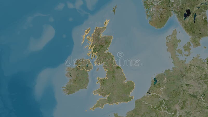 Satellite Map United Kingdom Stock Illustrations – 574 Satellite Map ...