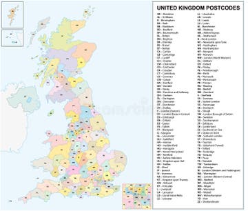 Postcode Map London Stock Illustrations – 8 Postcode Map London Stock ...