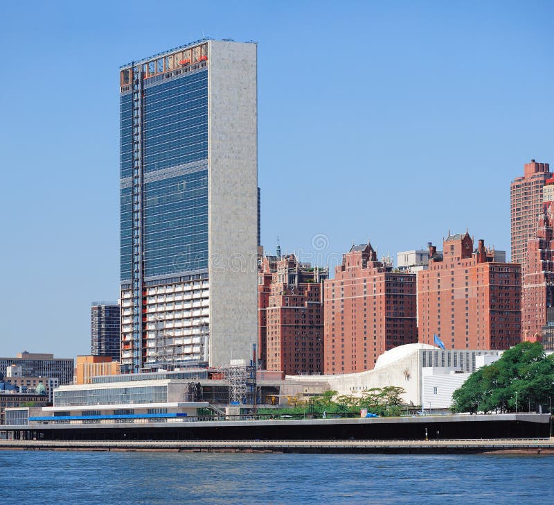 UN Headquarters, Manhattan, New York Editorial Photography - Image of ...
