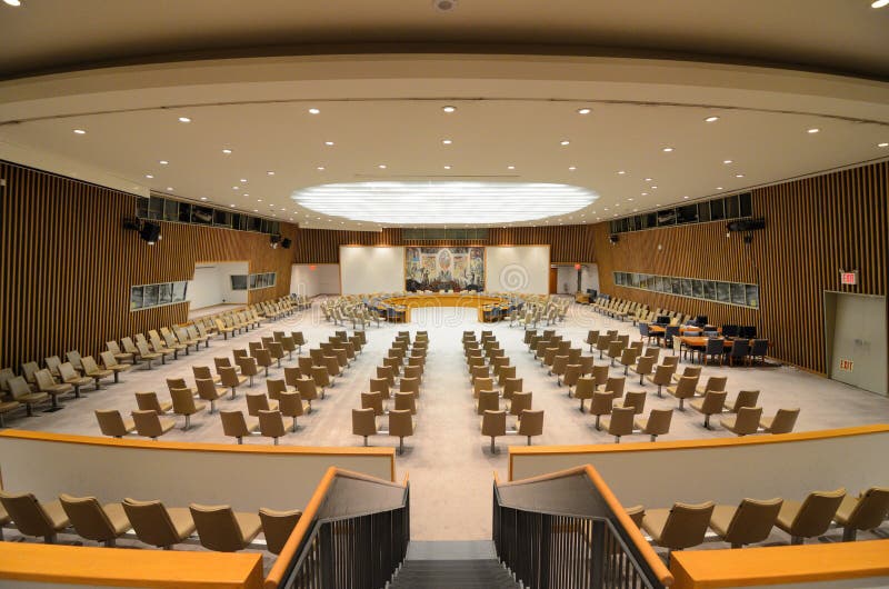 Security Council Room at UN Headquarters, NYC Editorial Stock Photo ...