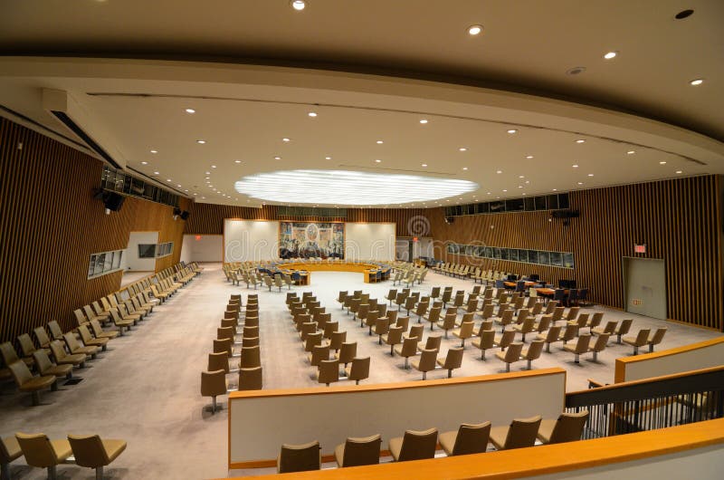 Security Council Room at UN Headquarters, NYC Editorial Stock Photo ...