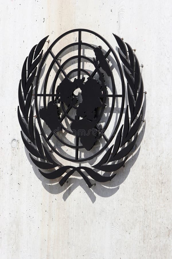 United Nations Symbol editorial image. Image of palais - 27578205