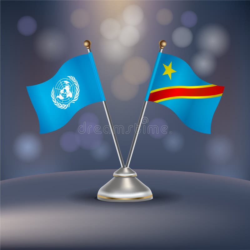 United Nations VS Congo Flag Relation Editorial Photography ...