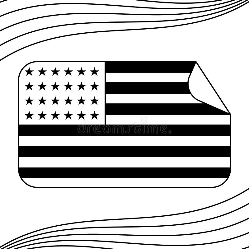 American Flag Rectangle Stock Illustrations – 1,382 American Flag ...