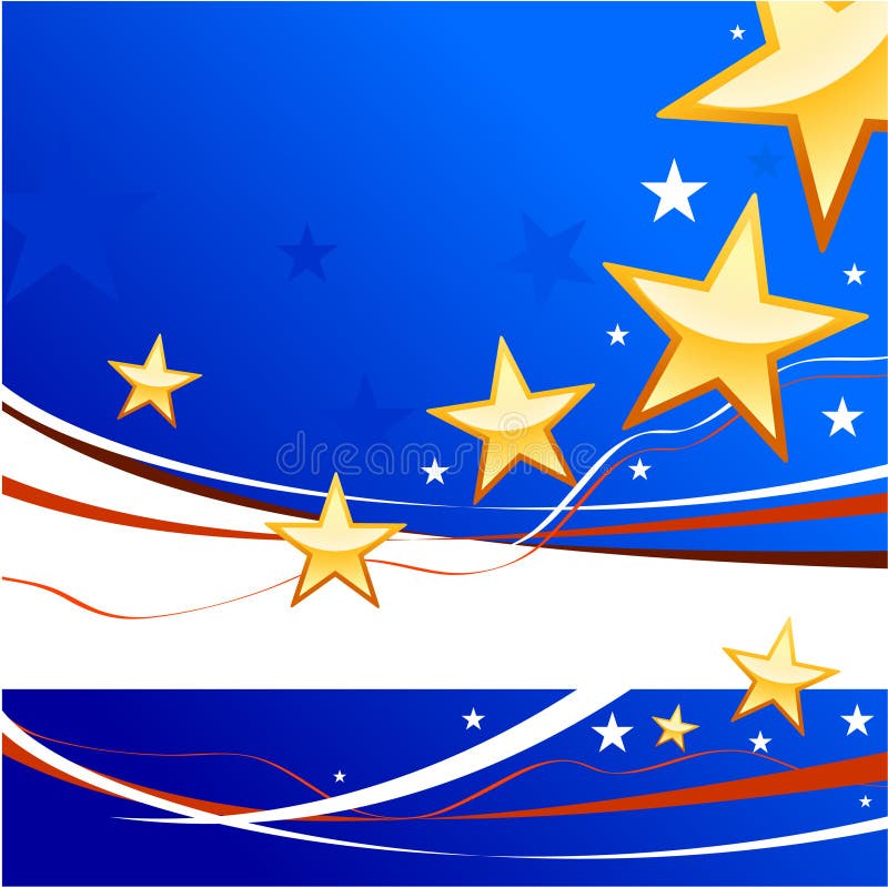 United States of America Background Stock Illustration - Illustration ...