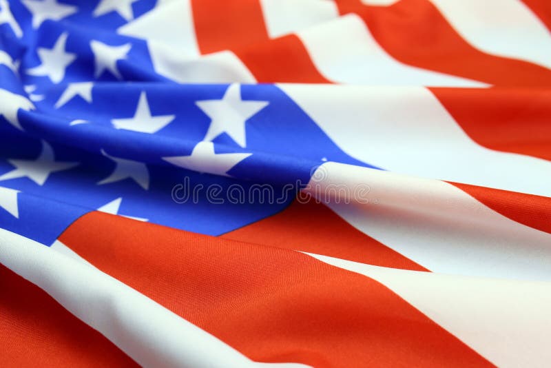 United States of America Flag, Close-up Elements Stock Photo - Image of ...