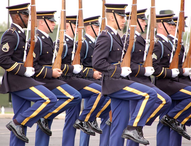 Honor Guard, the Tomb of the Unknowns in Arlington Editorial Stock ...