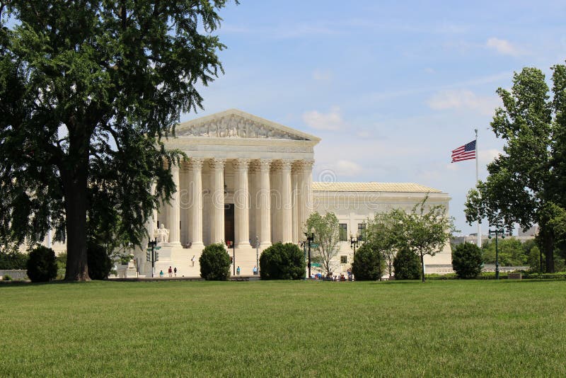 United States Supreme Court Building Stock Image - Image of equal ...
