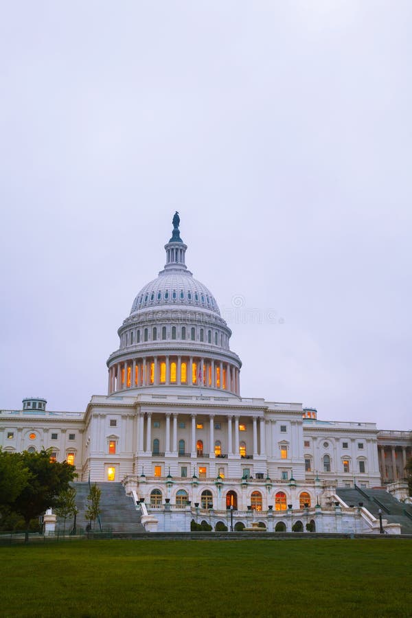 United States Capitol Building in Washington, DC Stock Image - Image of ...